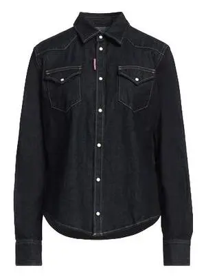 Dsquared2 Denim Cotton Shirt - Blue