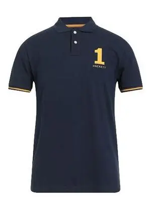 HACKETT Heritage Polo Shirt Dark Size Cotton - Navy