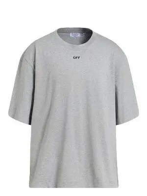 OFF-WHITE™ Off-white T-shirt Size Cotton, Elastane - Grey