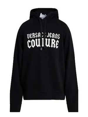 Versace Cotton-blend Fleece Sweatshirt - Black