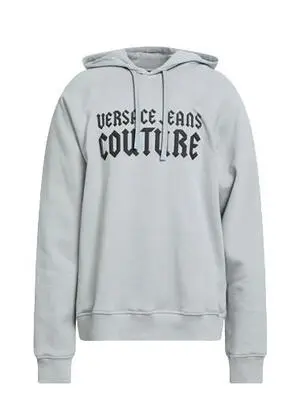 Versace Cotton-blend Fleece Sweatshirt - Grey