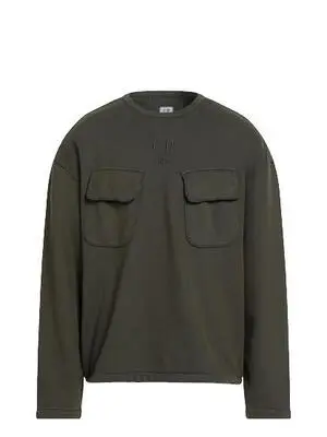 C.P. COMPANY Cotton Sweatshirt - Green