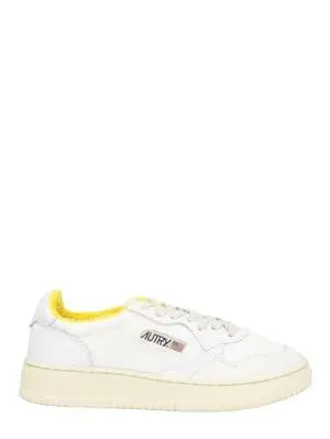 AUTRY Leather And Textile Sneakers - White