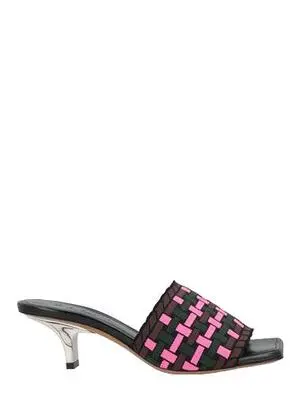 Marni Sandals With Geometric Heel - Pink