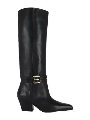 Lola Cruz Knee High Boot - Black
