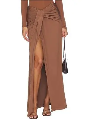 SNDYS Cantarios Maxi Skirt - Mocha