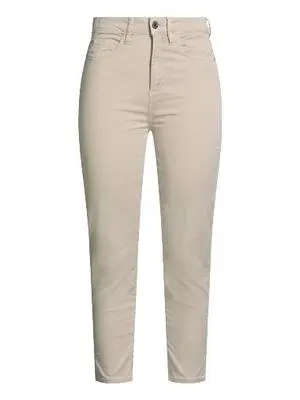 Guess Slim Fit Cropped Pants - Beige