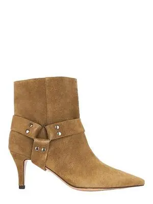 Lola Cruz Ankle Bootie - Oliva