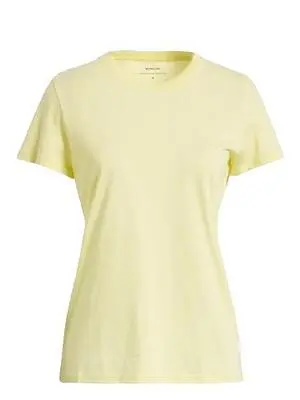 Vince Pima Cotton T-shirt - Yellow