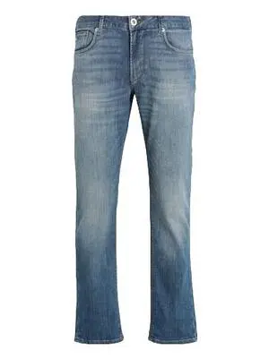 Emporio Armani Cotton-elastane Jeans - Blue