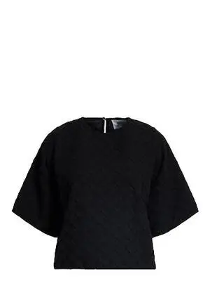 Alpha Studio Crepe Top - Black