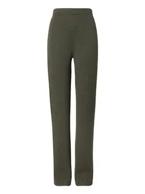 Tory Burch Wool Sweater Pant - Loden