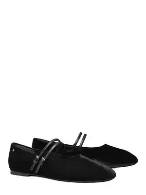 Tory Burch Mary Jane Ballet Flats - Perfect Black