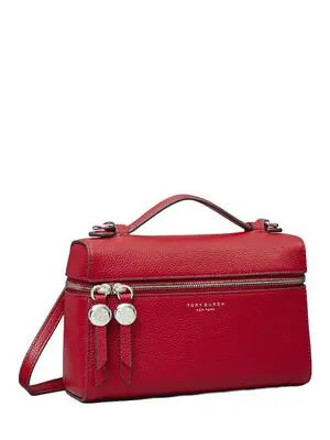 Tory Burch Slim Romy Top Handle Bag Tory Red