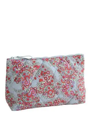 VERA BRADLEY Paisley Bouquet Large Pouch - Blue