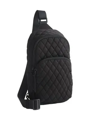 VERA BRADLEY Lorman Sling Backpack - Black