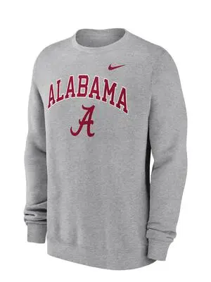 Nike Alabama Arch College Pullover Crew - Grey