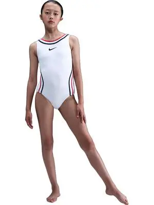 Nike Victory Lane Leotard - White