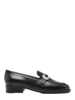 GIUSEPPE ZANOTTI Leather Loafers - Black