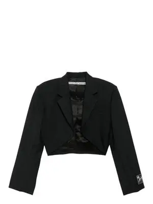 Alexander Wang Logo Patch Blazer - Black