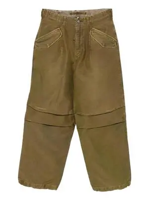 R13 Cotton Trousers - Green