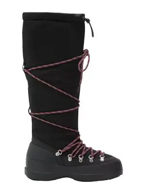 Moon Boot Luna Lace-up Boots - Black
