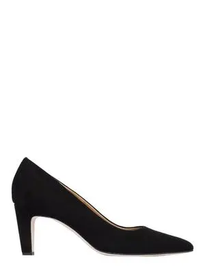 Bernardo 70mm Pointed-toe Suede Pumps - Black