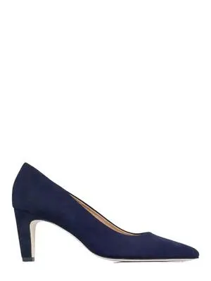 Bernardo 70mm Pointed-toe Suede Pumps - Blue