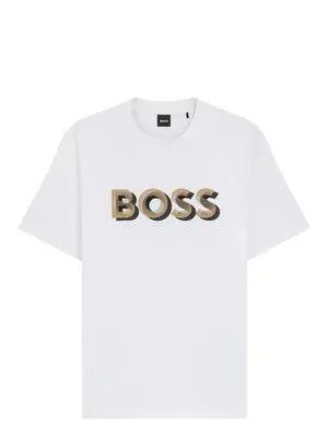 BOSS Logo-print T-shirt - White