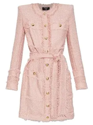 Balmain Sequin-embellished Dress - Pink