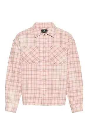 REPRESENT Checked Shirt - Pink