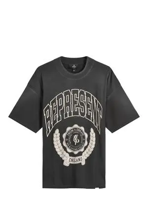 REPRESENT Legacy Crest T-shirt - Stained Black