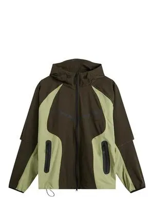 Nike Tech Woven Full Zip Jacket - Sequoia/green/black