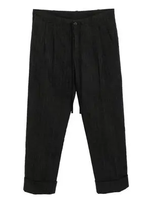 FORME D'EXPRESSION Cuffed Trousers - Black