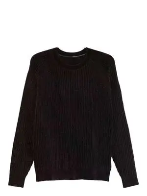 RRD Ribbed Crew-neck Sweater - Red