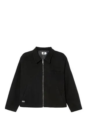 Izzue Logo-plaque Jacket - Black