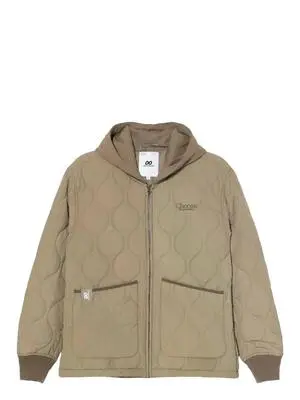 CHOCOOLATE Logo-embroidered Padded Jacket - Neutrals