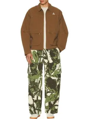 Nike ACG Smith Summit Cargo Zip Pant Light Khaki, Mosswood Brown, & Summit White