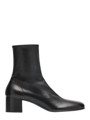Prada 55mm Nappa Leather Ankle Boots - Nero