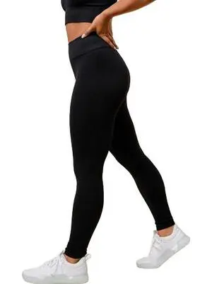 WHILE ON EARTH™ High-rise Aura Tight - Black