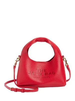 Marc Jacobs The Micro Crossbody Sack Bag - True Red
