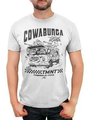 TEENAGE MUTANT NINJA TURTLES Cowabunga Team Power Race Graphic T-shirt - White