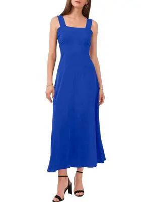 Vince Camuto Tiered Sleeveless Maxi Dress - Cobalt
