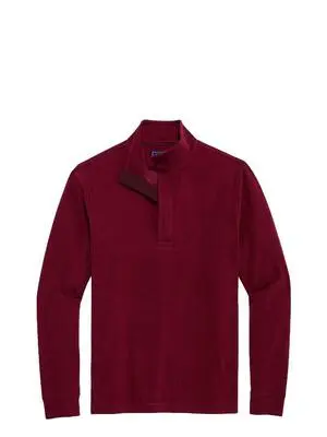 Vineyard Vines Calmwater Quarter Zip Pullover - Crimson