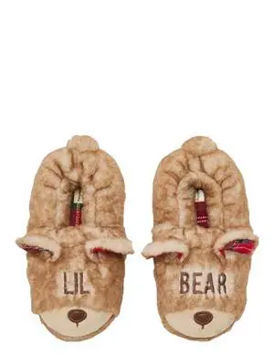 DEARFOAMS Lil Bear Closed Back Slipper - Frost