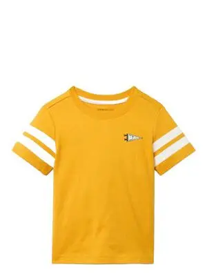 Janie And Jack Pennant Flag Tee - Yellow
