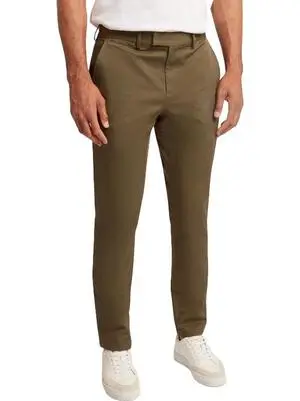Ted Baker London Howetown Stretch Cotton Chinos - Khaki