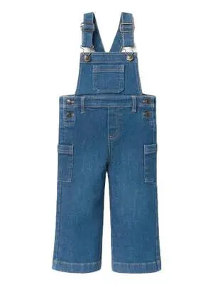 Janie And Jack Denim Overall - Blue