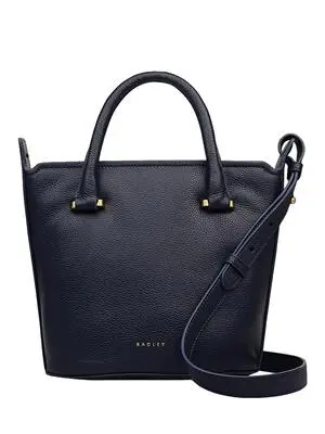RADLEY Golbourne Road Small Zip-Top Satchel Bag Ink