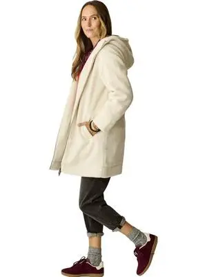 Carve Designs Indy Boucle Fleece Jacket - Birch
